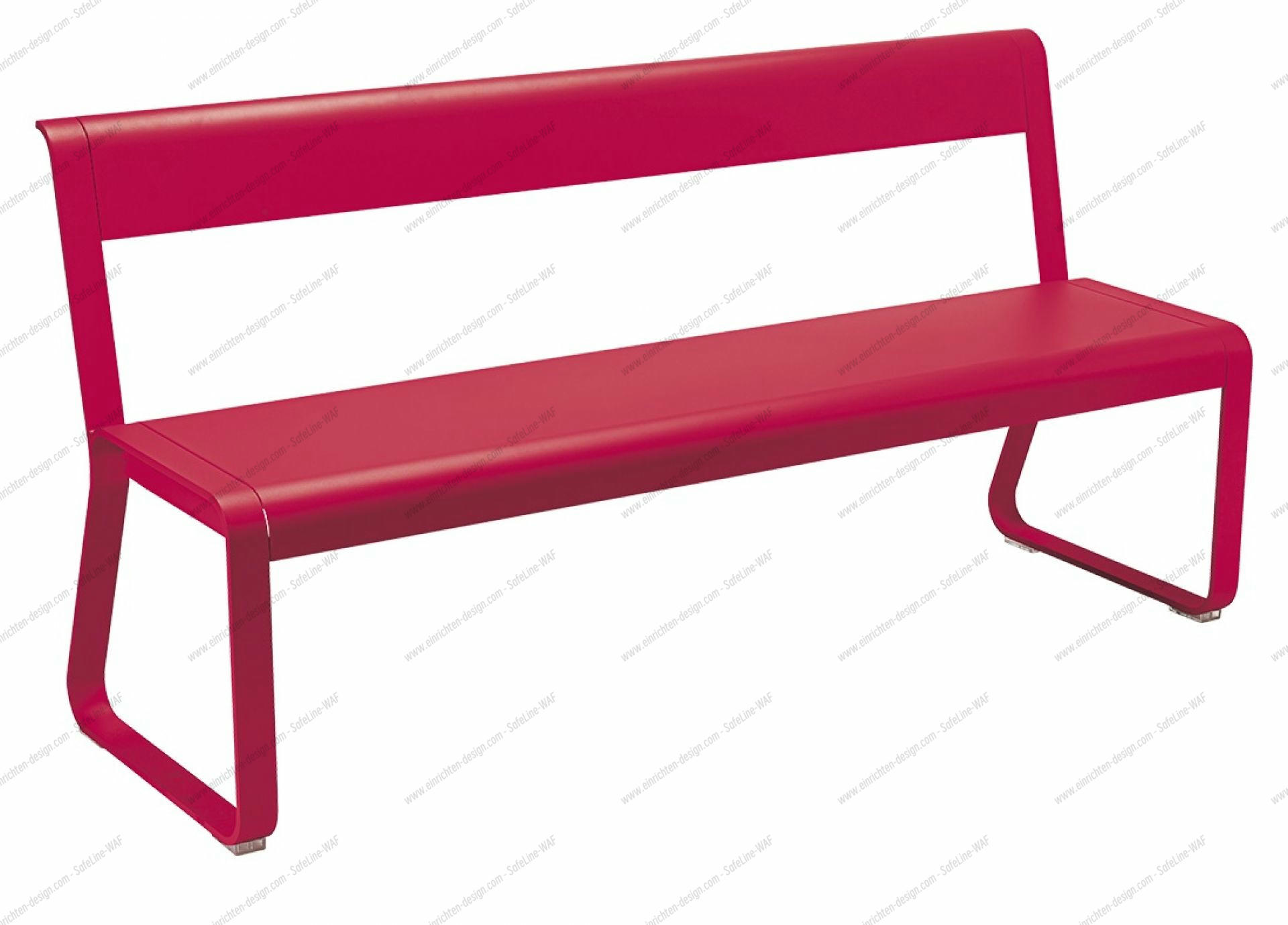 Bellevie Outdoor bench with backrest Fermob FERMOB 8415